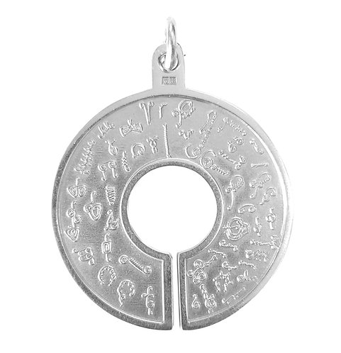 BioSignatures Pendant in Sterling Silver | biogeometry-store