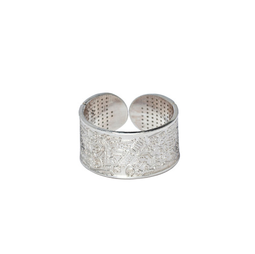 BioSignatures Ring in Sterling SIlver | biogeometry-store
