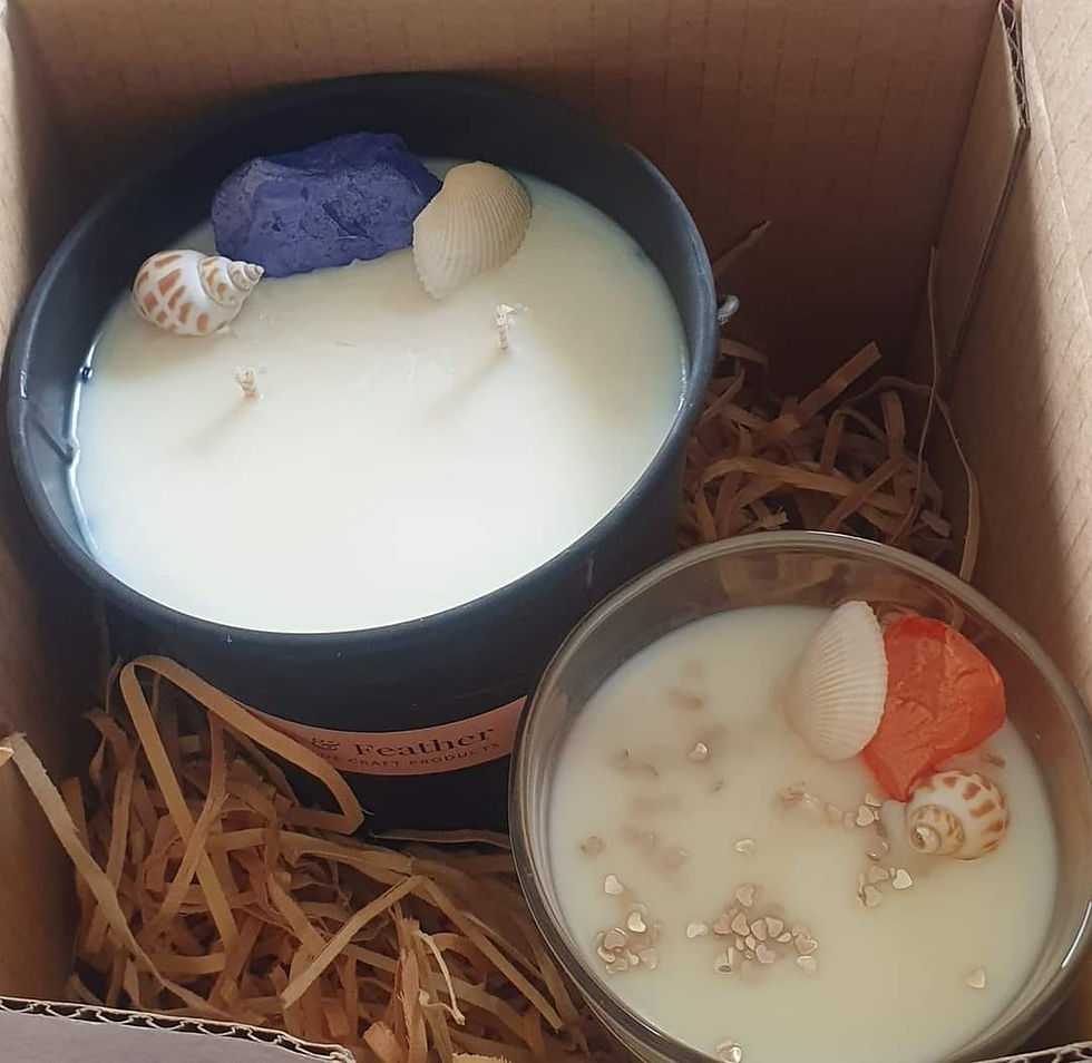 Custom Made Candles | Fox & Feather Crafts