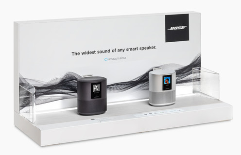 BOSE High-End Audio Equipment Displays | Design Phase