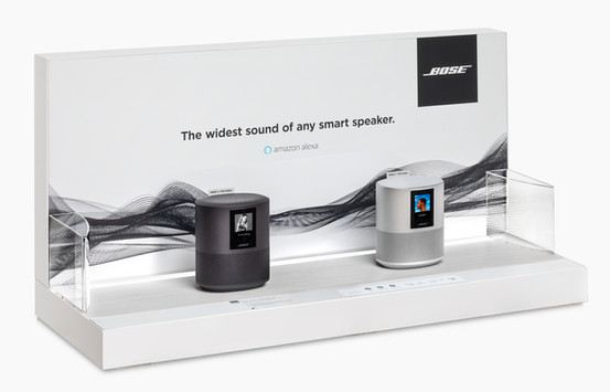 BOSE High-End Audio Equipment Displays | Design Phase