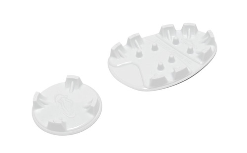 White Cleat - Tooth Shape | Custom Cleats