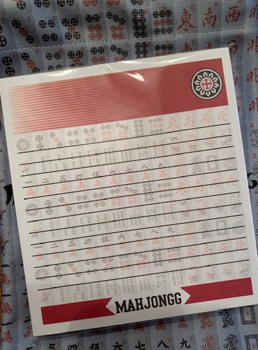 Mahjongg Note Pads (set of 2) | Mahjongganon