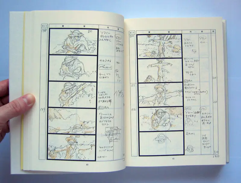 Howl's Moving Castle Studio Ghibli Storyboard Collection (14) | Acervo ...