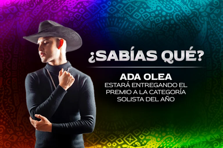 Ada Olea entregará categoría Solista del Año