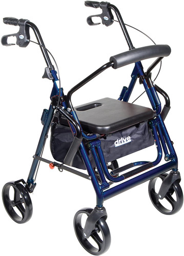Drive 795B Duet Rollator Transport Chair Combo | Precise Medical