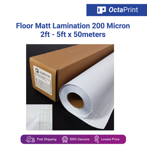 Floor Matt Lamination 200 Micron (Cold Lamination Material) | OctaPrint