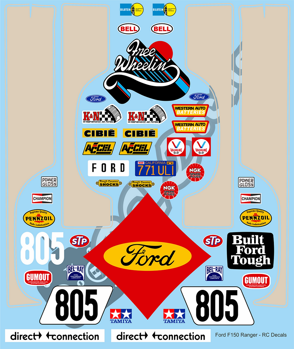 Vintage Decals | rcdecals