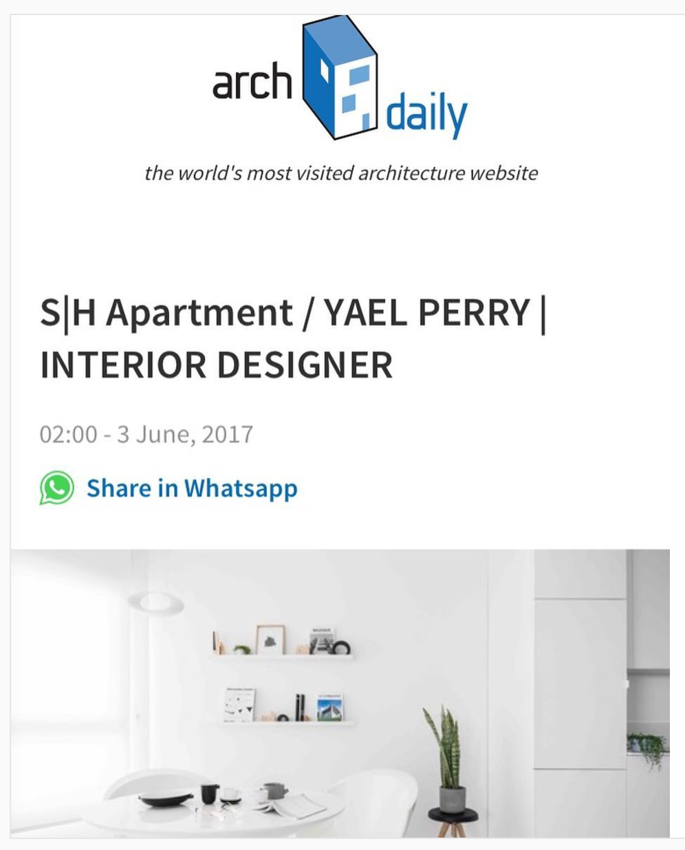 יעל פרי | YAEL PERRY - INTERIOR DESIGNER | Israel