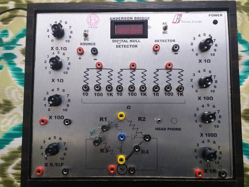 TO DETERMINE SELF INDUCTANCE OF A COIL BY ANDERSON’S BRIDGE ...