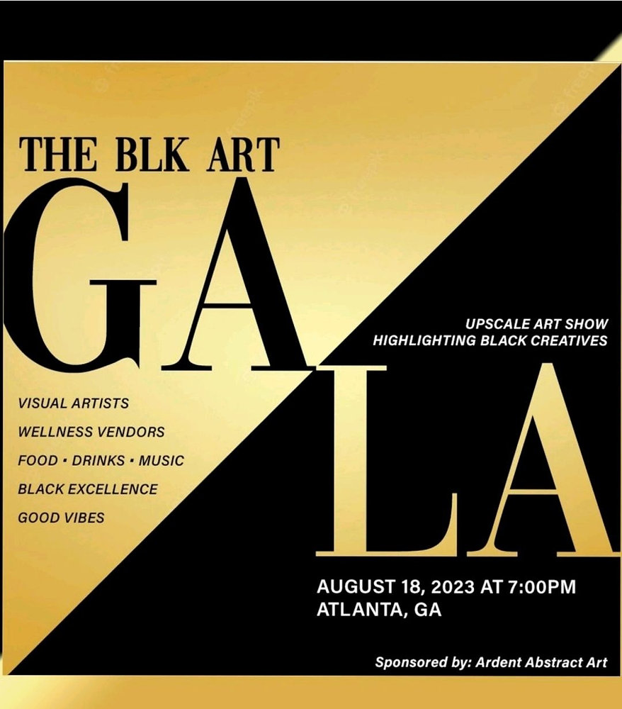 The BLK ART GALA gave Diverse Artwork by Black Creatives