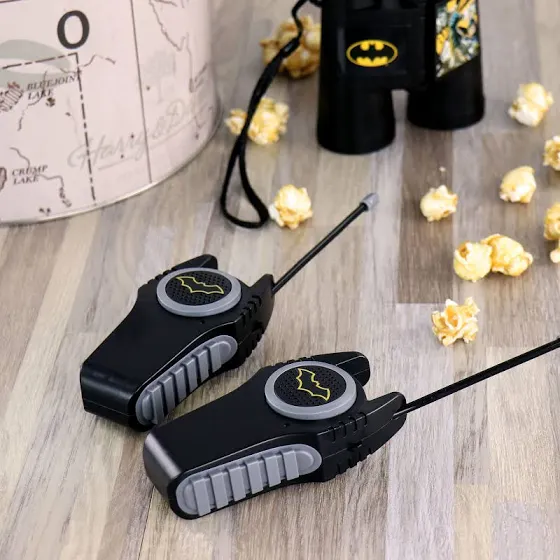 Sakar Batman Molded Walkie Talkies for Kids Flexible Safety Antenna ...