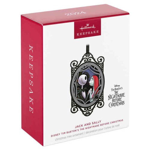 Nightmare Before Christmas Jack & Sally Papercraft Ornament | Pack It-n ...