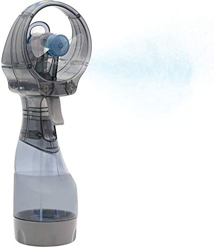 O2COOL Battery Operated Portable Deluxe Misting Fan (1 Grey) | Pack It ...