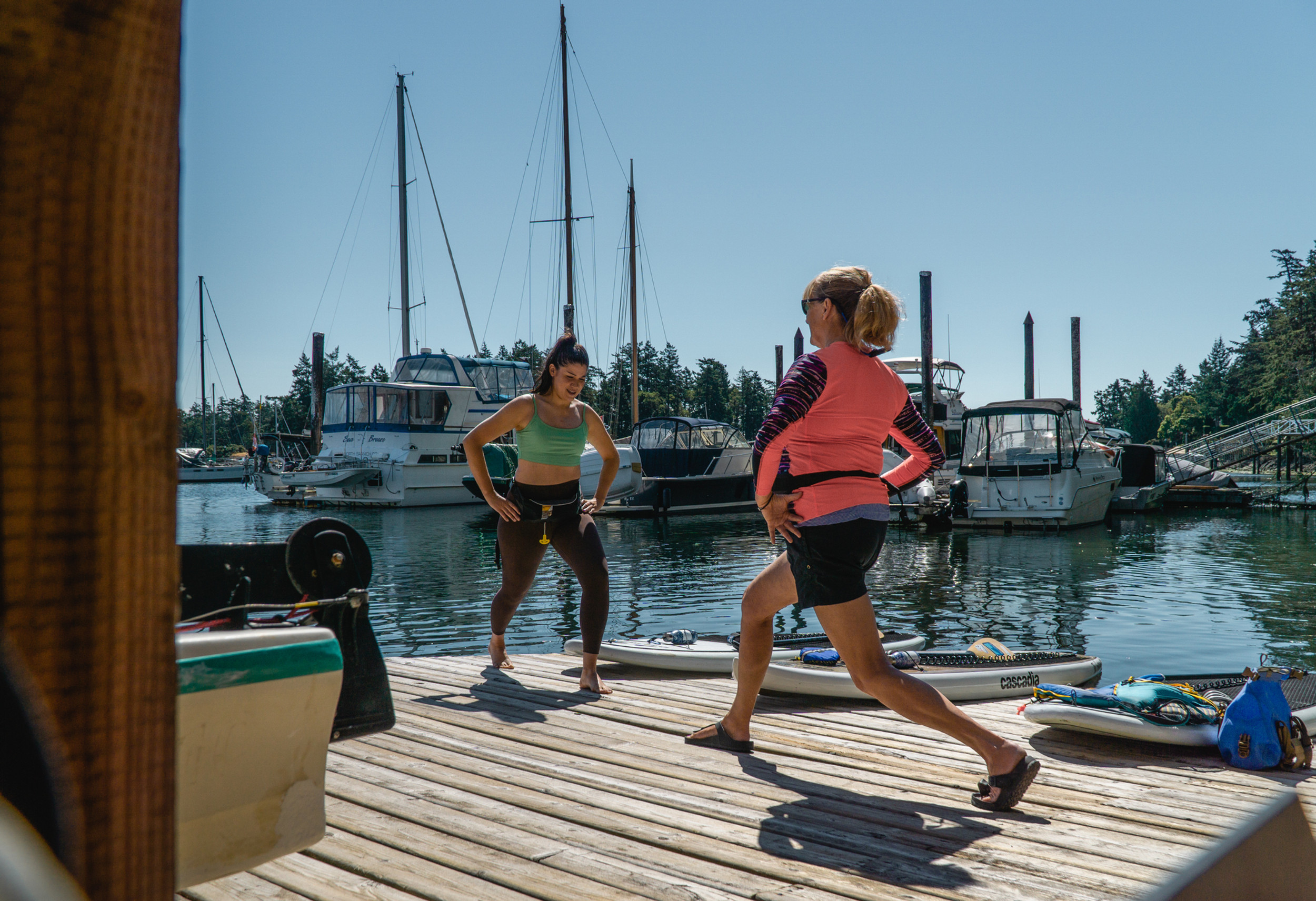Women's Only Paddleboard SUP Groups | Sidney, British Columbia | Blue ...