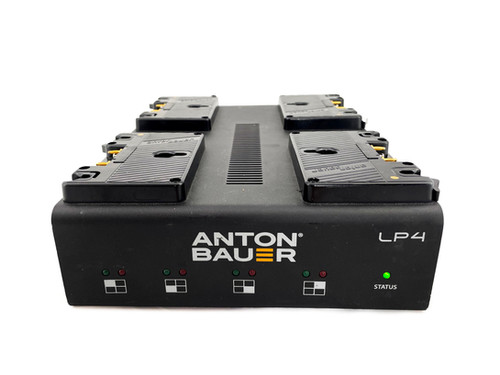 Anton Bauer LP4 Quad Gold-Mount Battery Charger | THT Battery