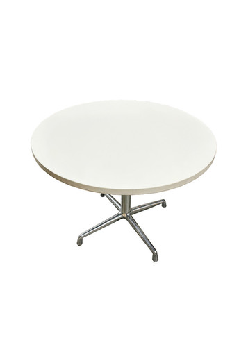 Round Cream Meeting Room Tabletop by Haworth | ExecutiveLiquidation
