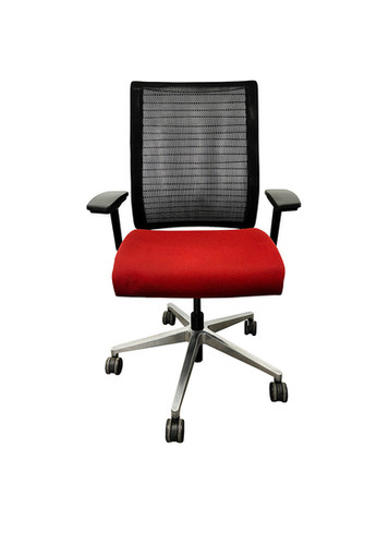 Red/Black Think Task Chair by Steelcase | ExecutiveLiquidation
