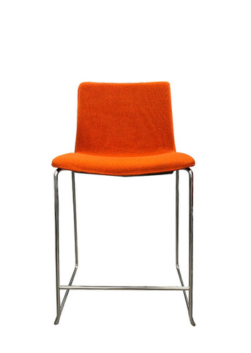 Orange Counter Stool by Andreu World | ExecutiveLiquidation