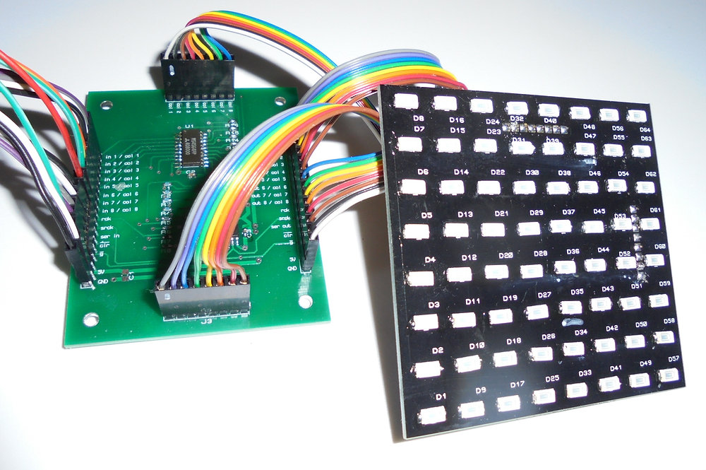 8x8 Matrix drive PCB