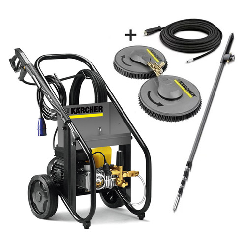 Limpeza Painel Solar 5,4m iSolar 800 Com Lavadora de Alta Pressão ...