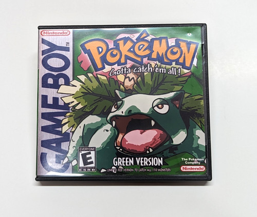 Gameboy Pokémon Green Version | Retro Game Buzz