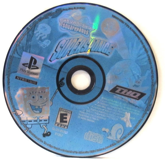 Spongebob Squarepants Super Sponge Playstation (Disk Only) | Retro Game ...