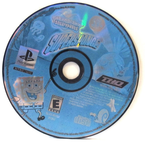 Spongebob Squarepants Super Sponge Playstation (Disk Only) | Retro Game ...