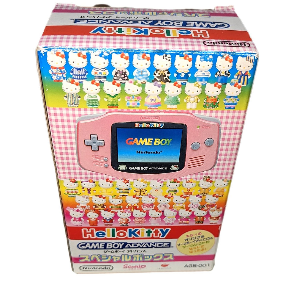 Nintendo Gameboy Advance Hello Kitty | Retro Game Buzz