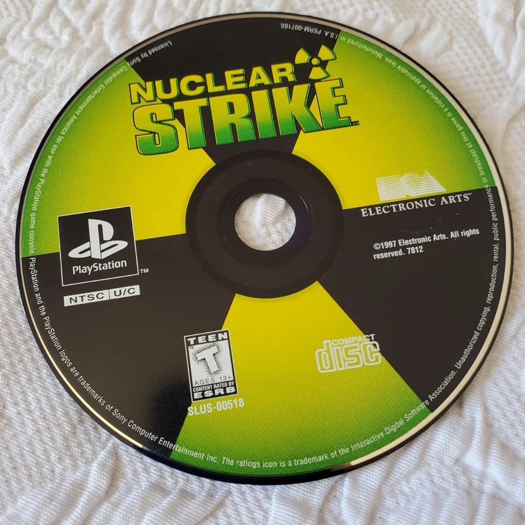 Nuclear Strike Playstation (Disk Only) | Retro Game Buzz