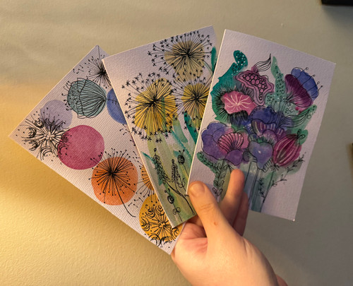 Small watercolour gift cards | Revolution Ware
