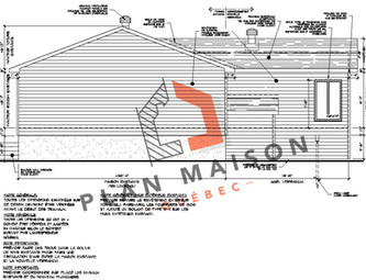 Schéma construction | Plan Maison Québec