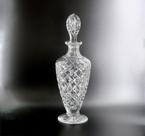 Vintage Czechoslavakian Diamond Cut Crystal Decanter by INWALD | all ...