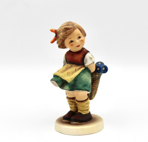 Vintage German GOEBEL Hummel Porcelain Figurine #377 "Bashful" | all ...