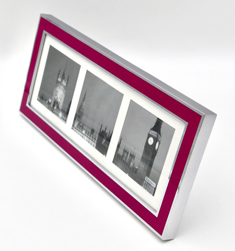 WHITEHILL STUDIO "Bronte" Enamel Silver Plate Frame | all about fred