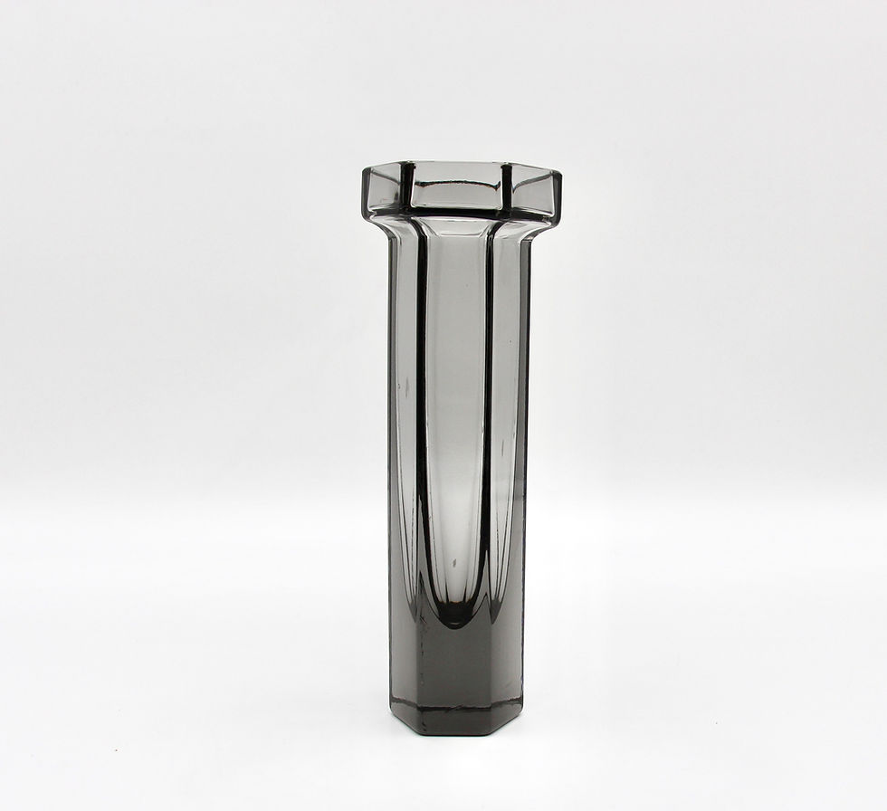 Vintage WEDGWOOD "Brutus" Lead Crystal Vase by Frank Thrower 21cm | all ...