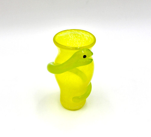 KOSTA BODA Atelier Small Snake Art Glass Vase by Ulrica Hydman-Vallien ...