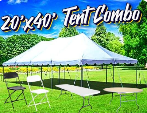 20 x 40 Tent Package | Cntrl MI Party Store