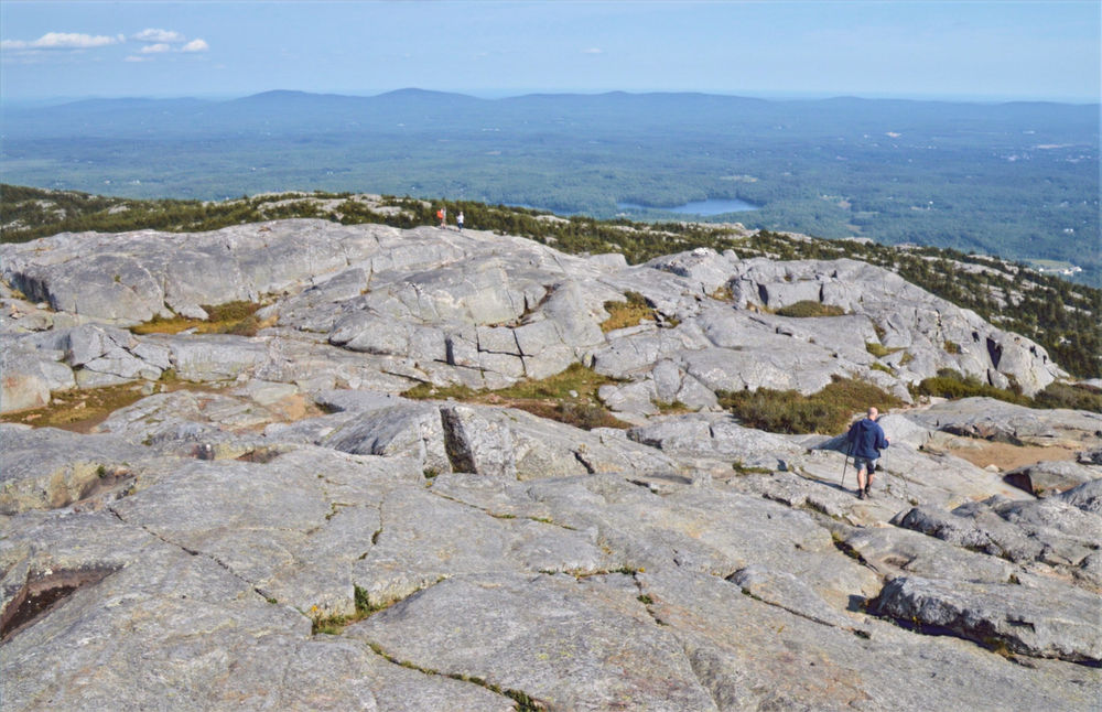 Hike Mount Monadnock via multiple trails, NH: Sep 2020