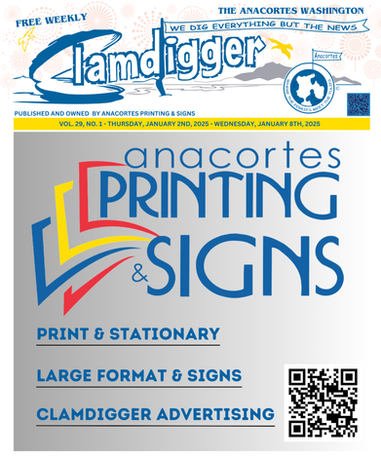 CLAMDIGGER ADVERTISEMENT | Anacortes Printing