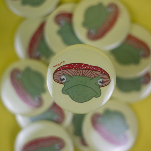 Toad Buttons | Miranda Fritz