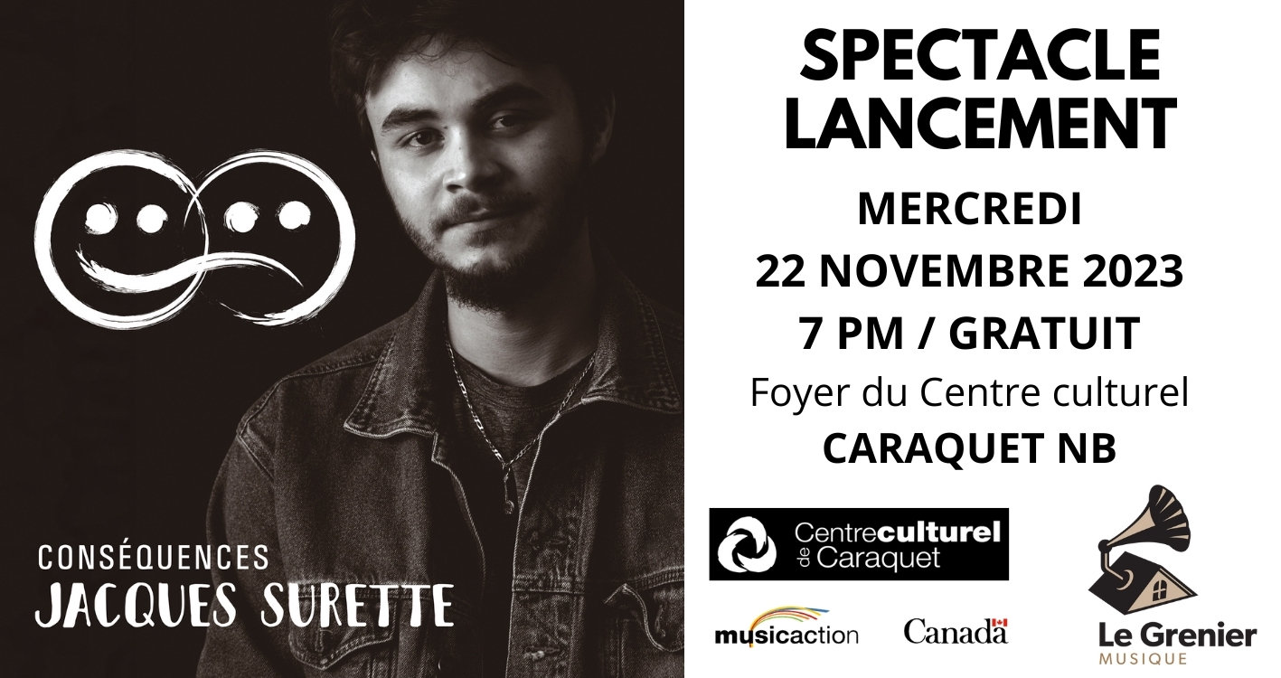 CARAQUET - Lancement Jacques Surette | Culturenb