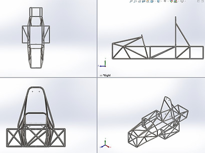 NER - FSAE Chassis Design | Tom Crowther Website