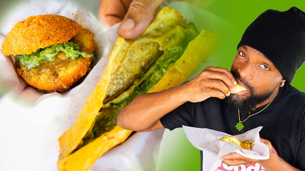 Saheena, Baiganee and Kachori on the Debe Doubles Strip in T&T | Foodie ...