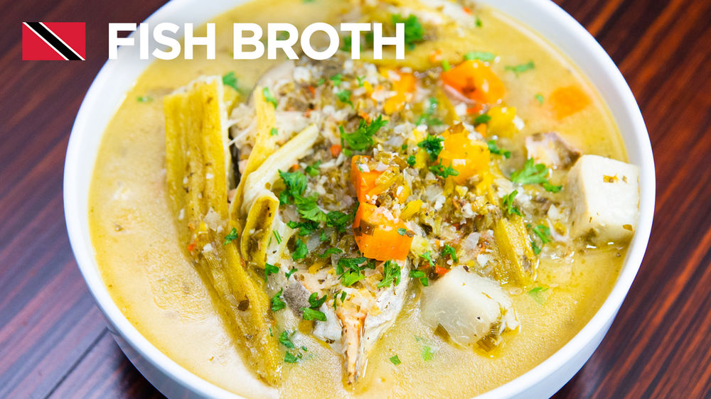 Trini Fish Broth Recipe by Chef Jeremy Lovell
