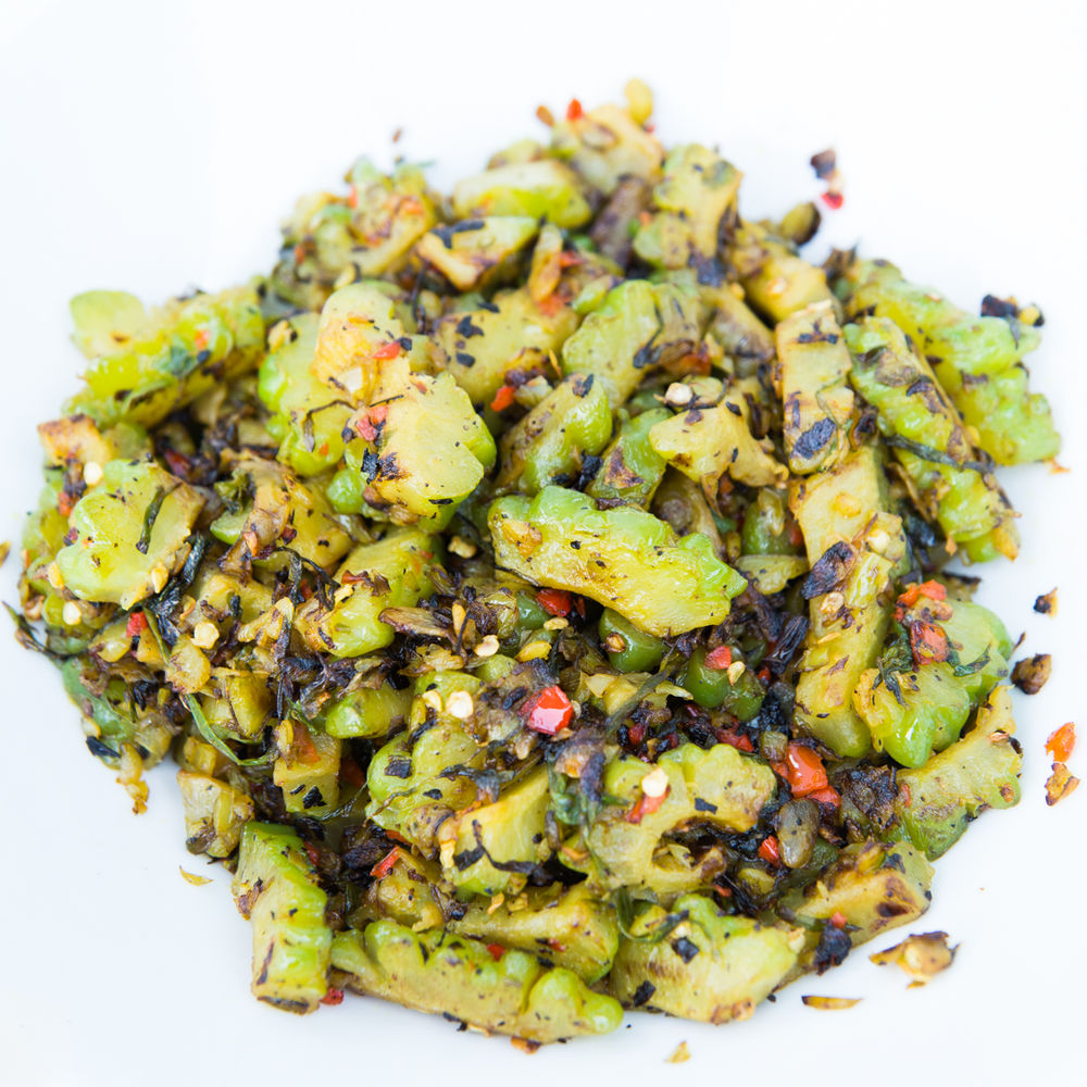 Fried Caraili (Bitter Melon) Recipe