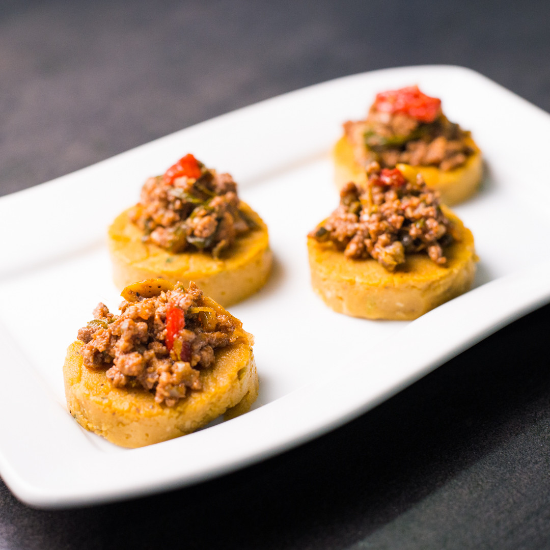 Open Faced Beef Pastelle Canape Recipe