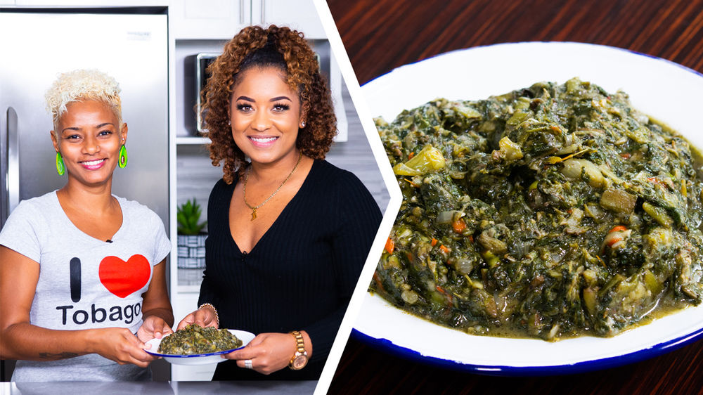 How To Make Trini Dasheen Bush Bhagi