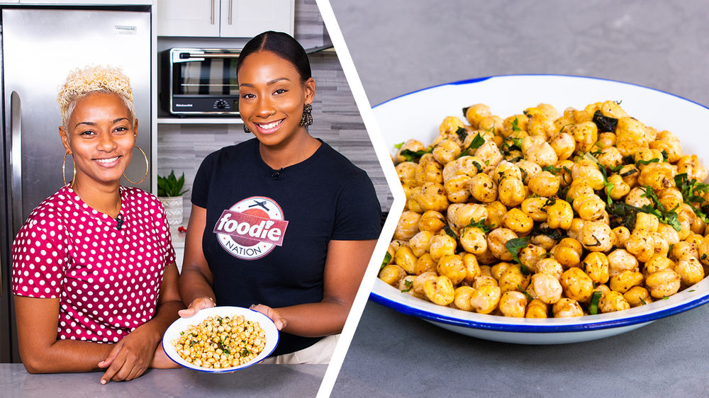 How To Make Trini Fried Channa (Chickpeas Snack)