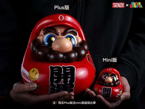 Senzii Studio - Super Daruma Super Mario Resin Statue GK Figure ...